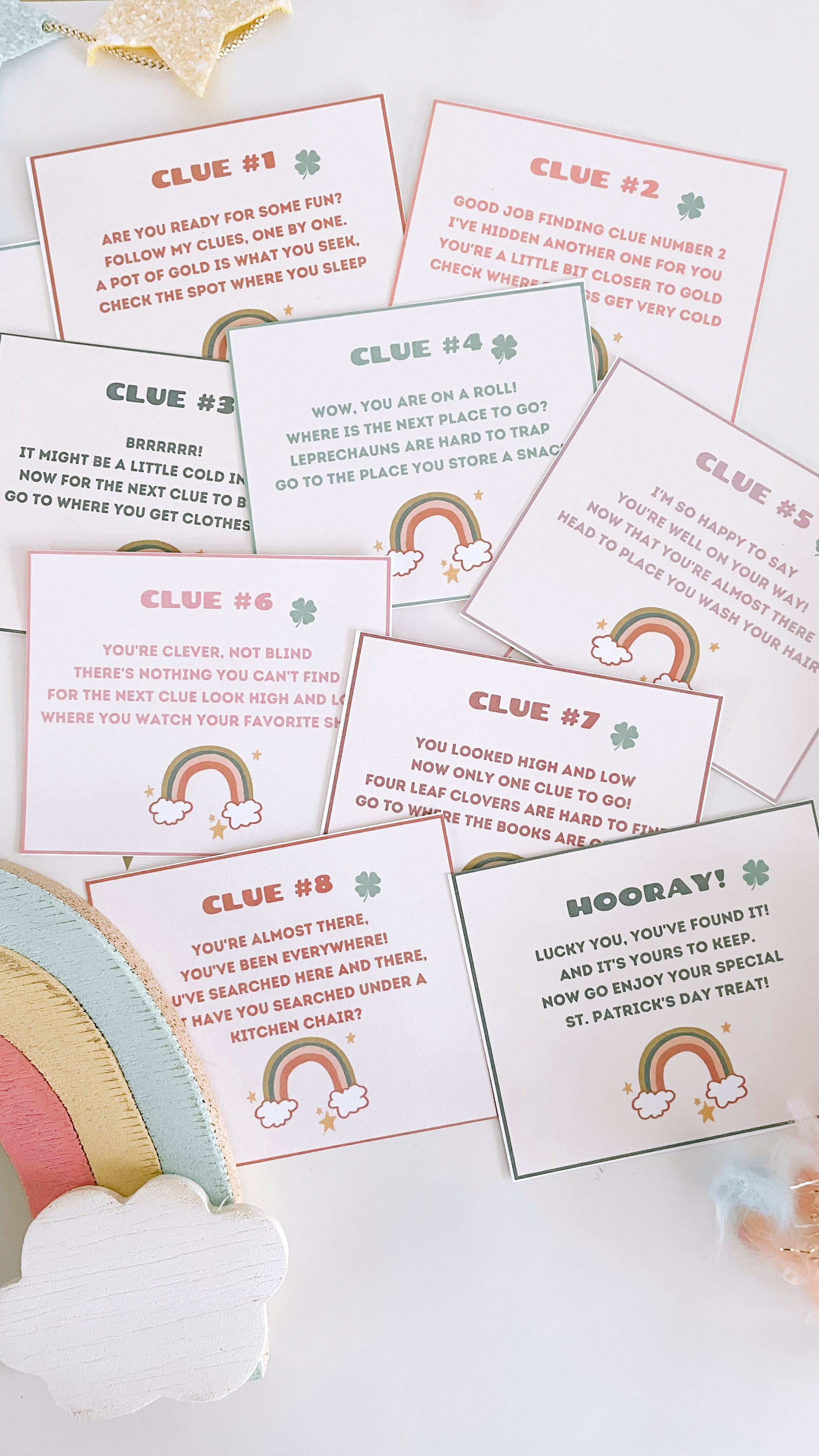 Scavenger Hunt | St. Patrick's day – The Letter Vee