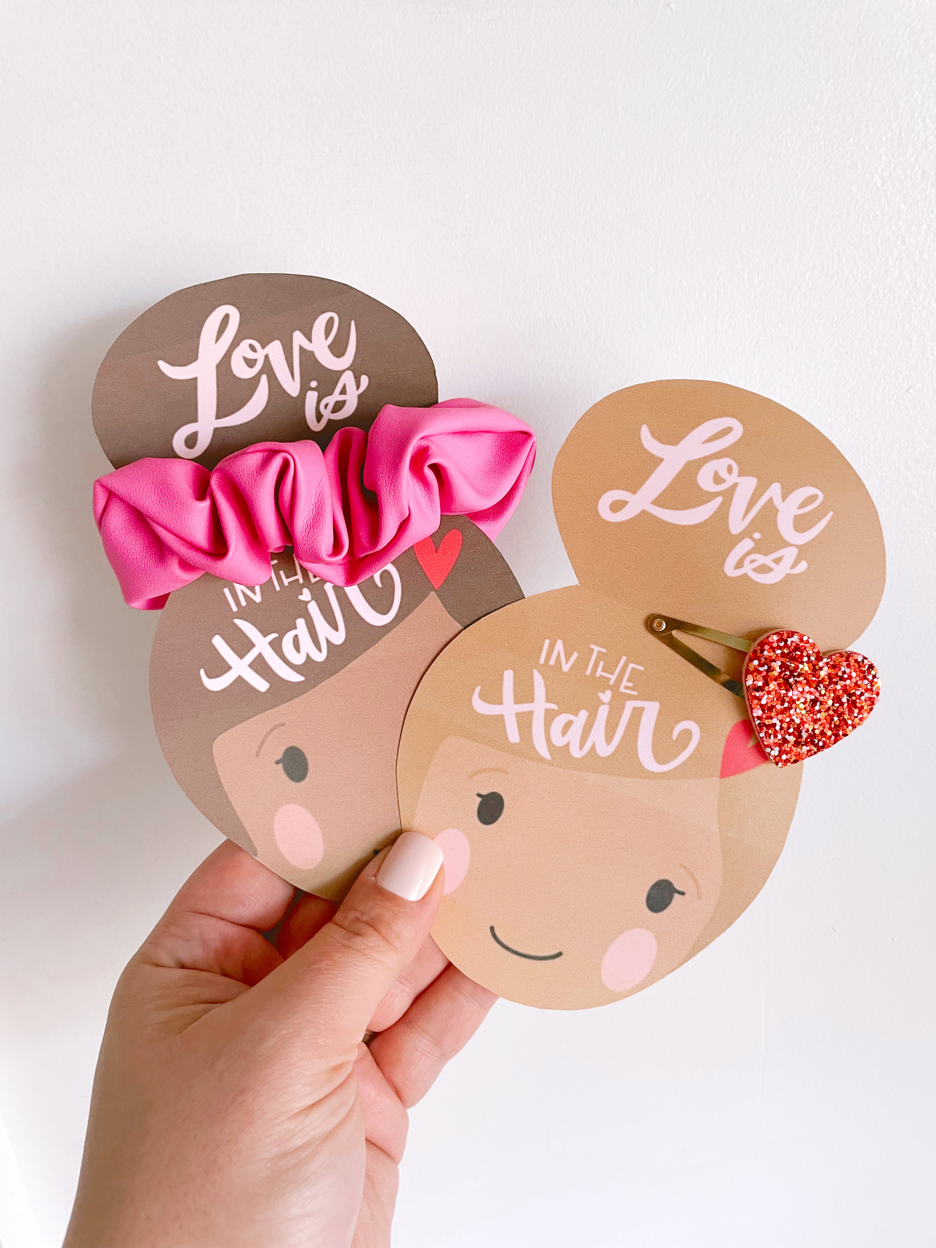 Love is in the HAIR | Printable Valentines – The Letter Vee