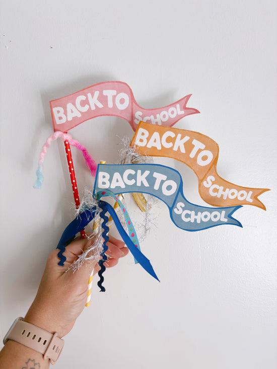 Back to School Flag + Tags Vol. 5 | Printable Flags and Tags – The ...