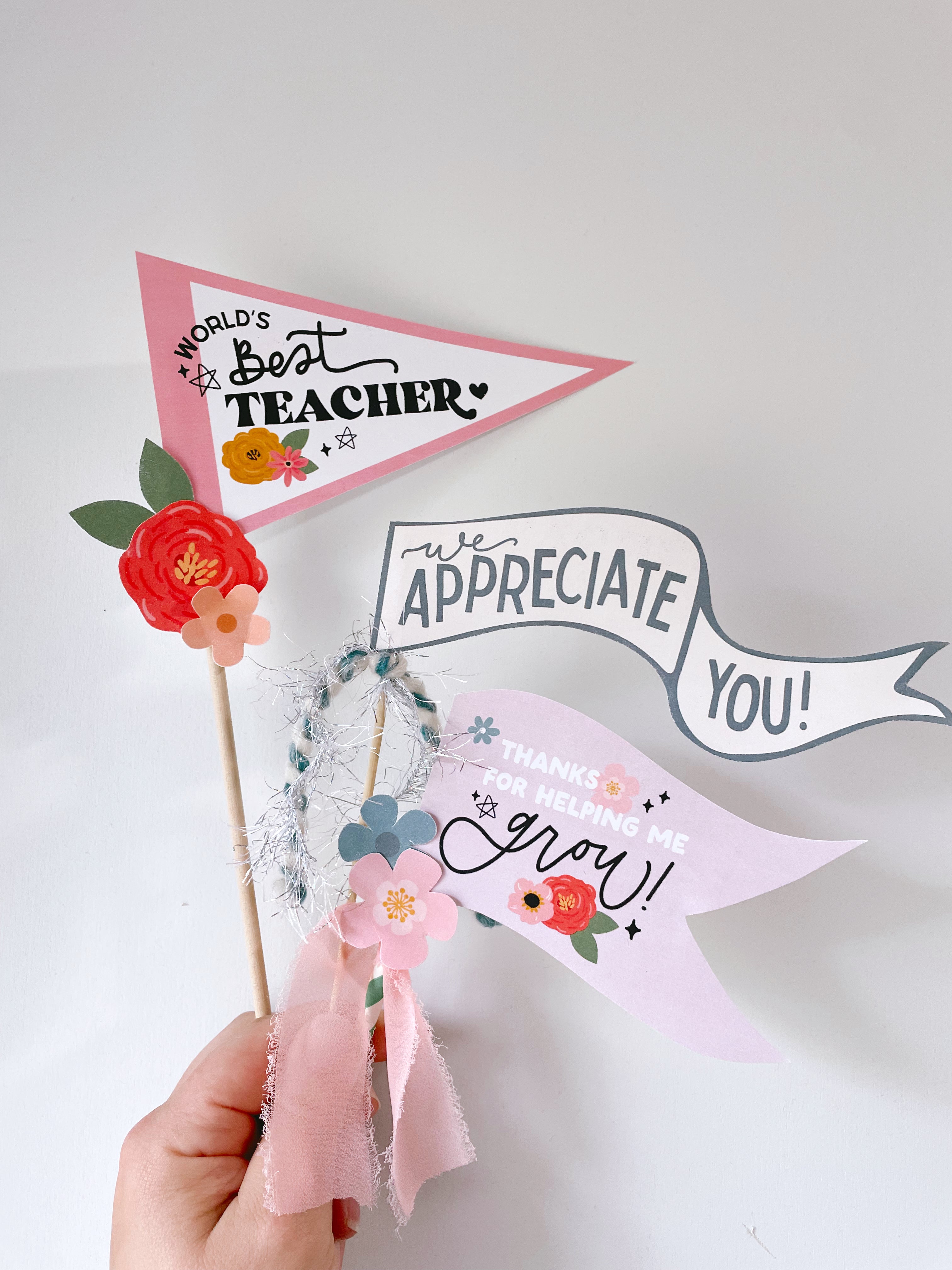 Teacher Appreciation Flags | 2024 Collection – The Letter Vee
