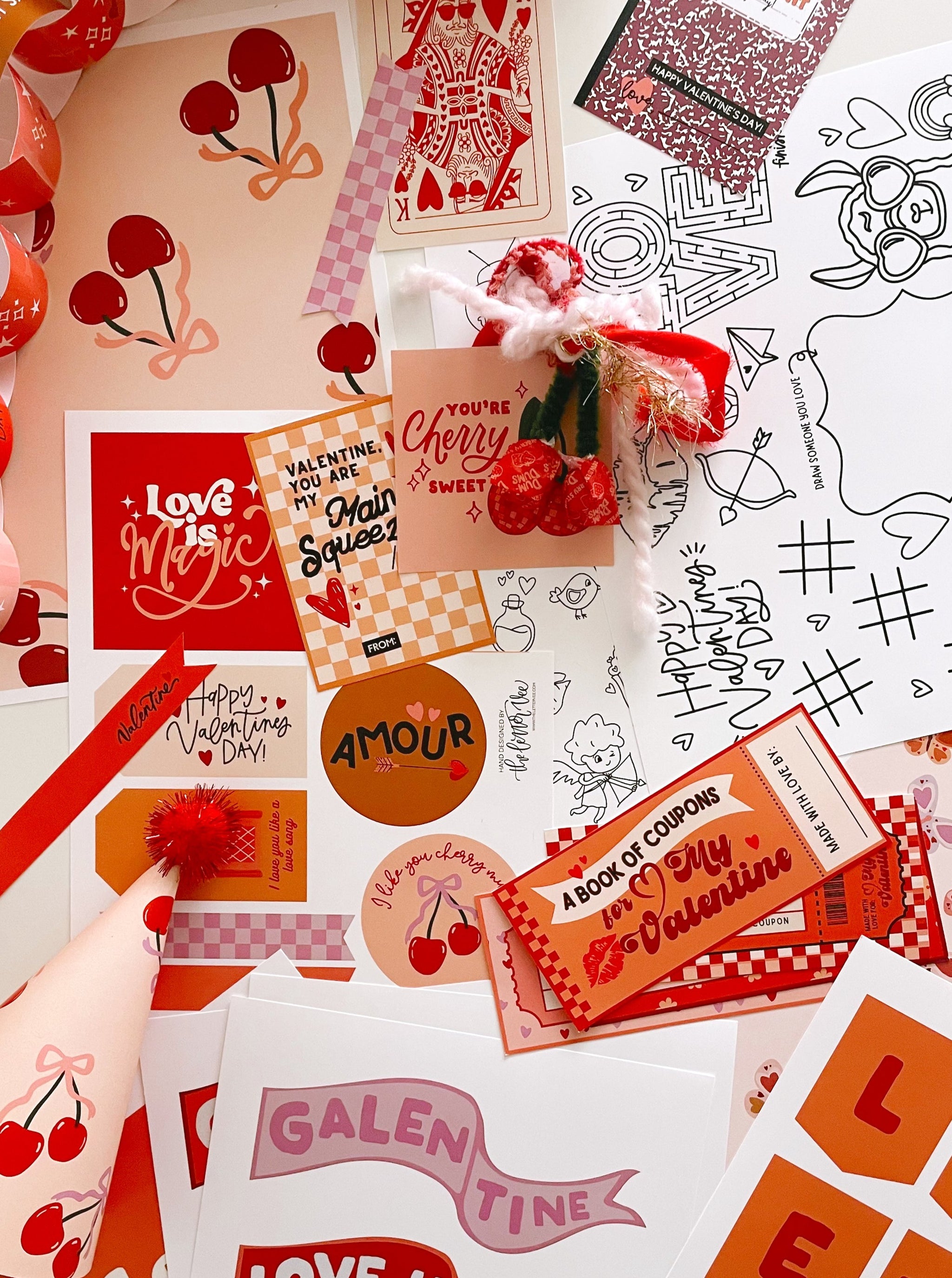 Valentine 2024 Collection | Printable Valentines – The Letter Vee
