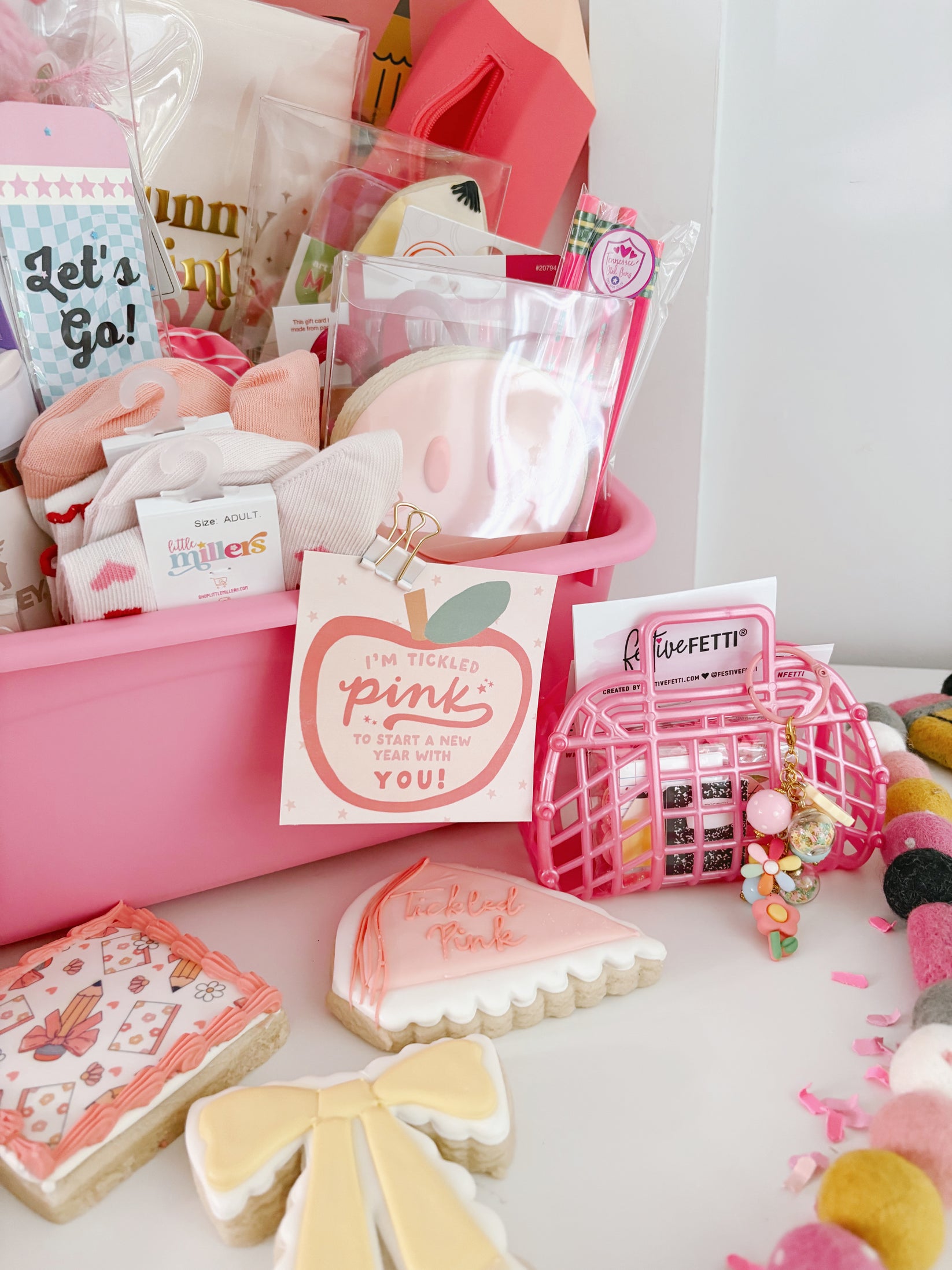 Tickled PINK collection | Printable Gift set – The Letter Vee