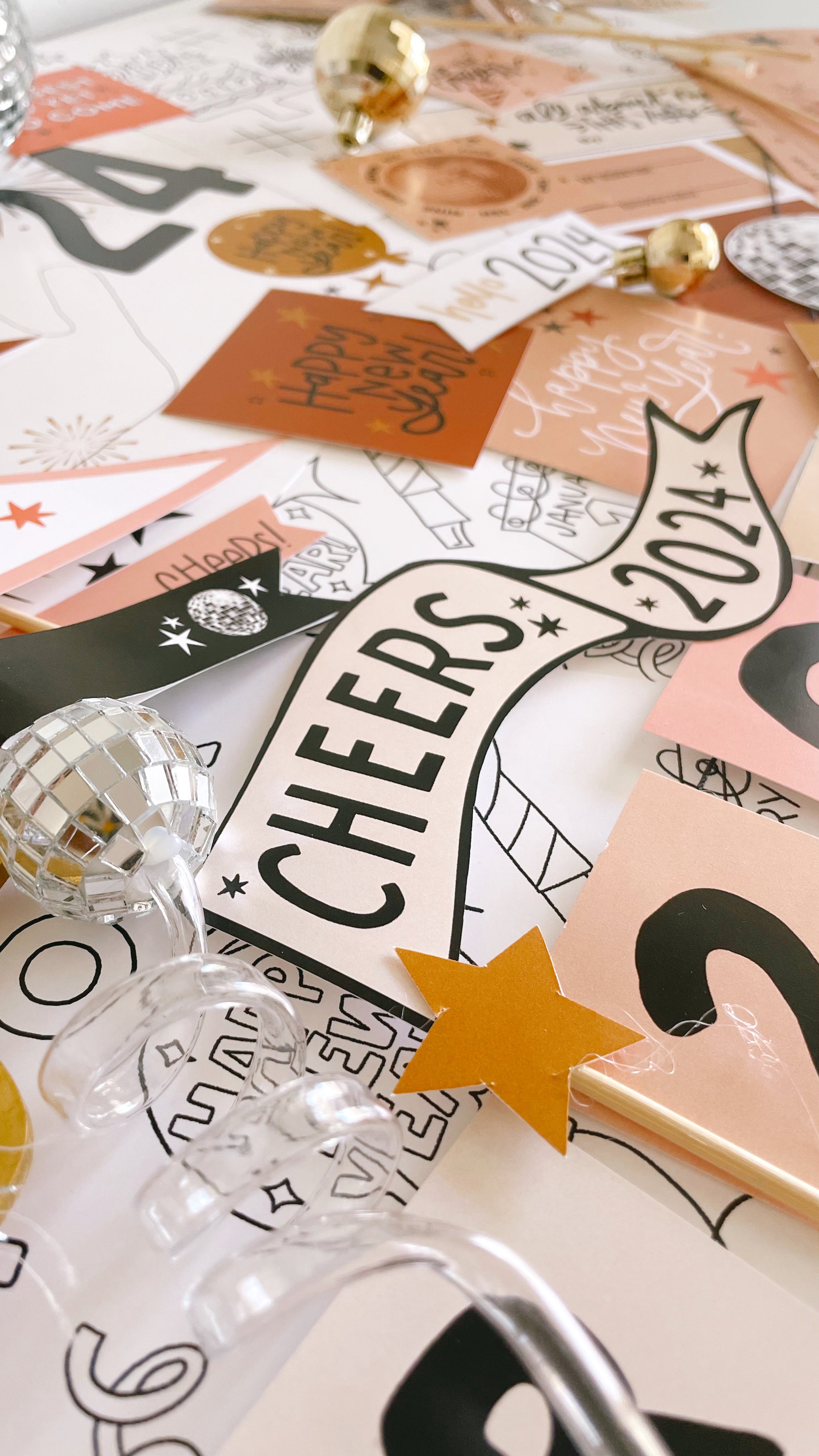 New Years 2024 | Printable Bundle – The Letter Vee