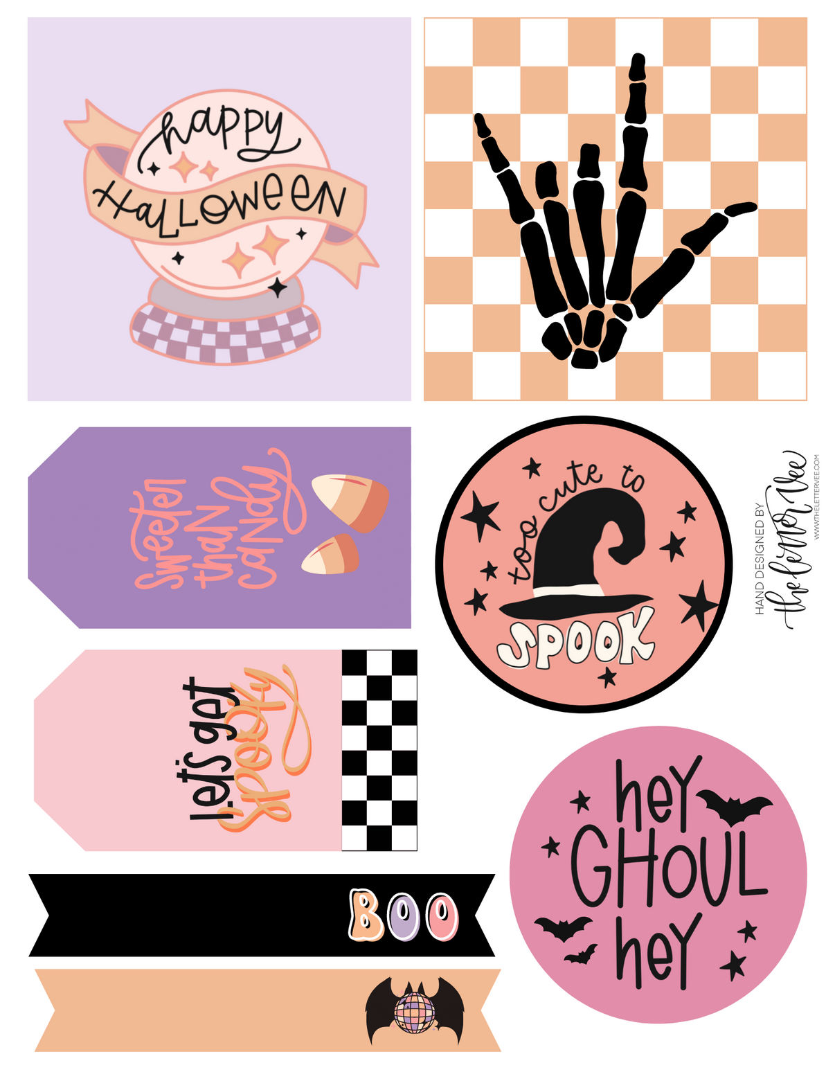 Stay Spooky Retro Halloween | Holiday Bundle – The Letter Vee