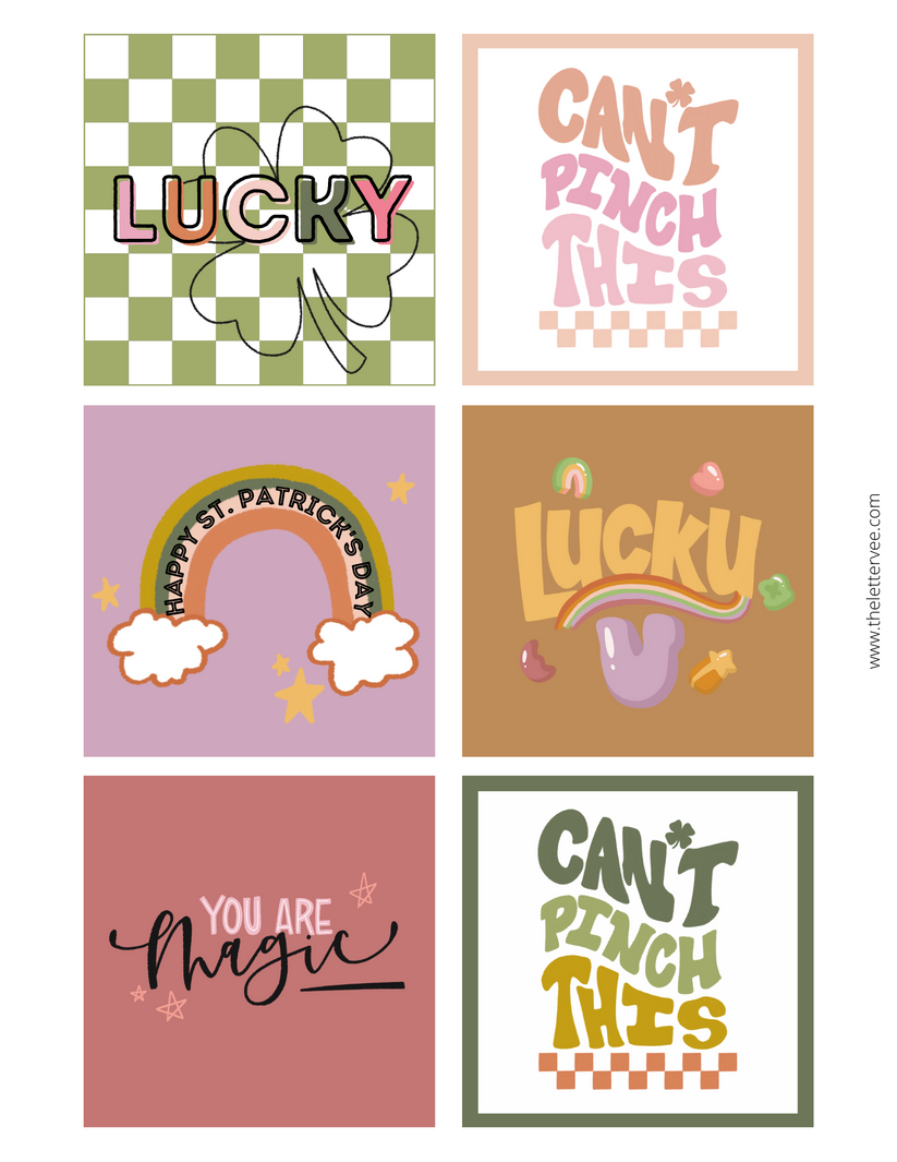 St. Patrick's Day 2023 | Printable Bundle – The Letter Vee