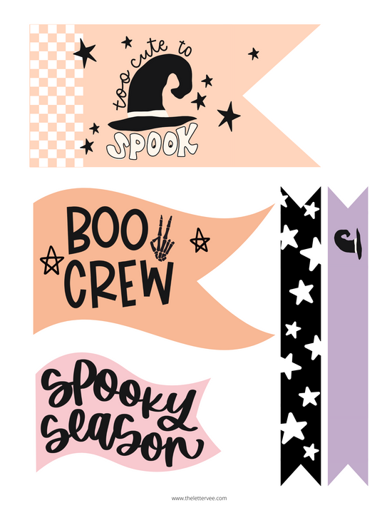 Stay Spooky Retro Halloween | Holiday Bundle – The Letter Vee