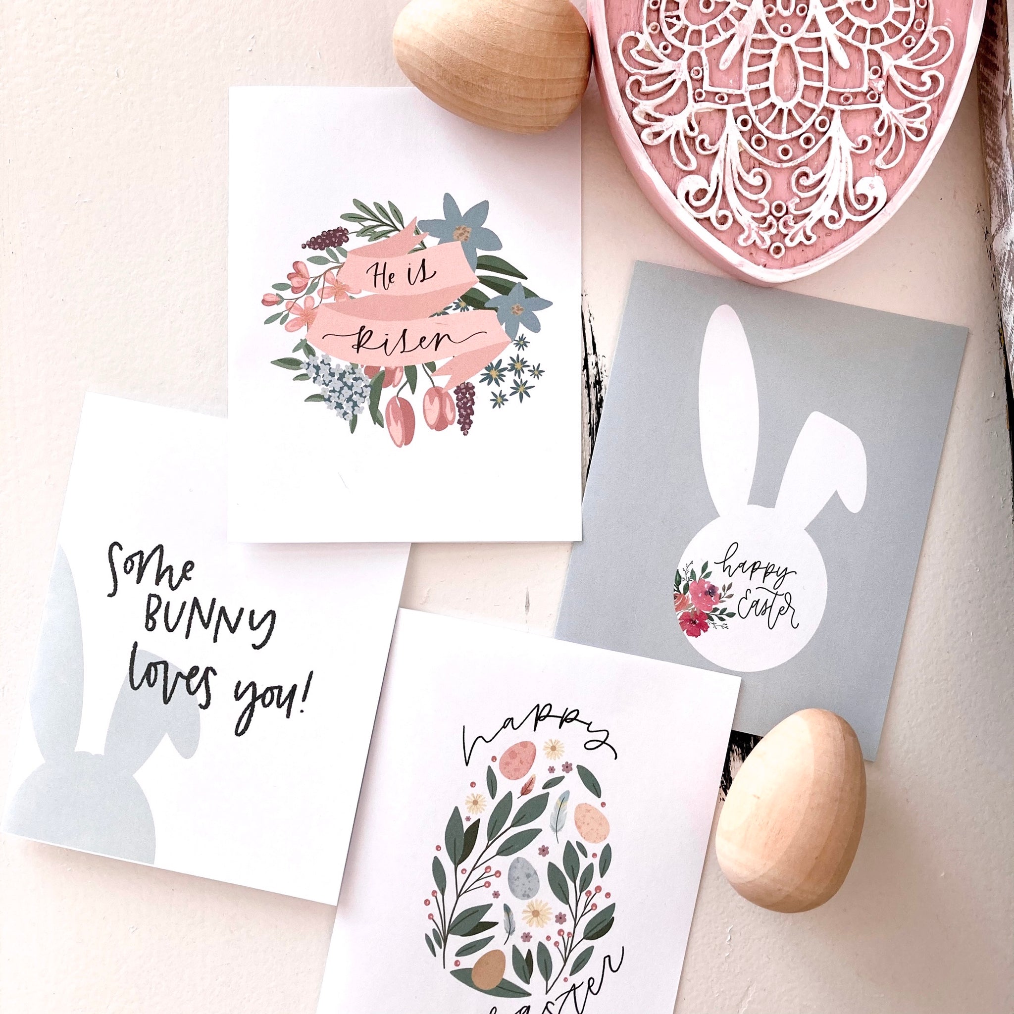 Easter Card Bundle | Customizable – The Letter Vee