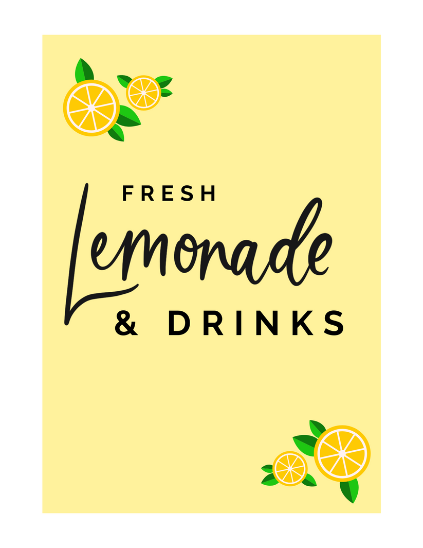 Lemonade Stand | Creative Play Bundle – The Letter Vee